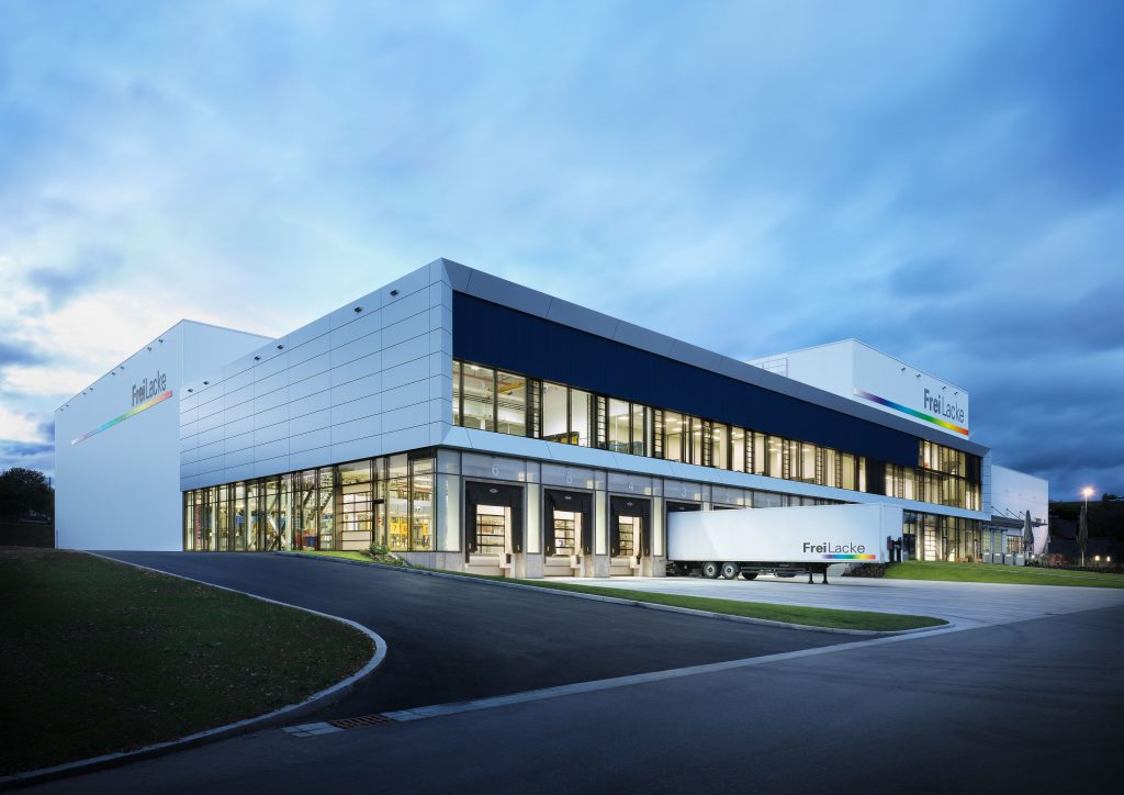 Neubau Logistik und Produktion | FreiLacke Emil Frei GmbH & Co. KG ...