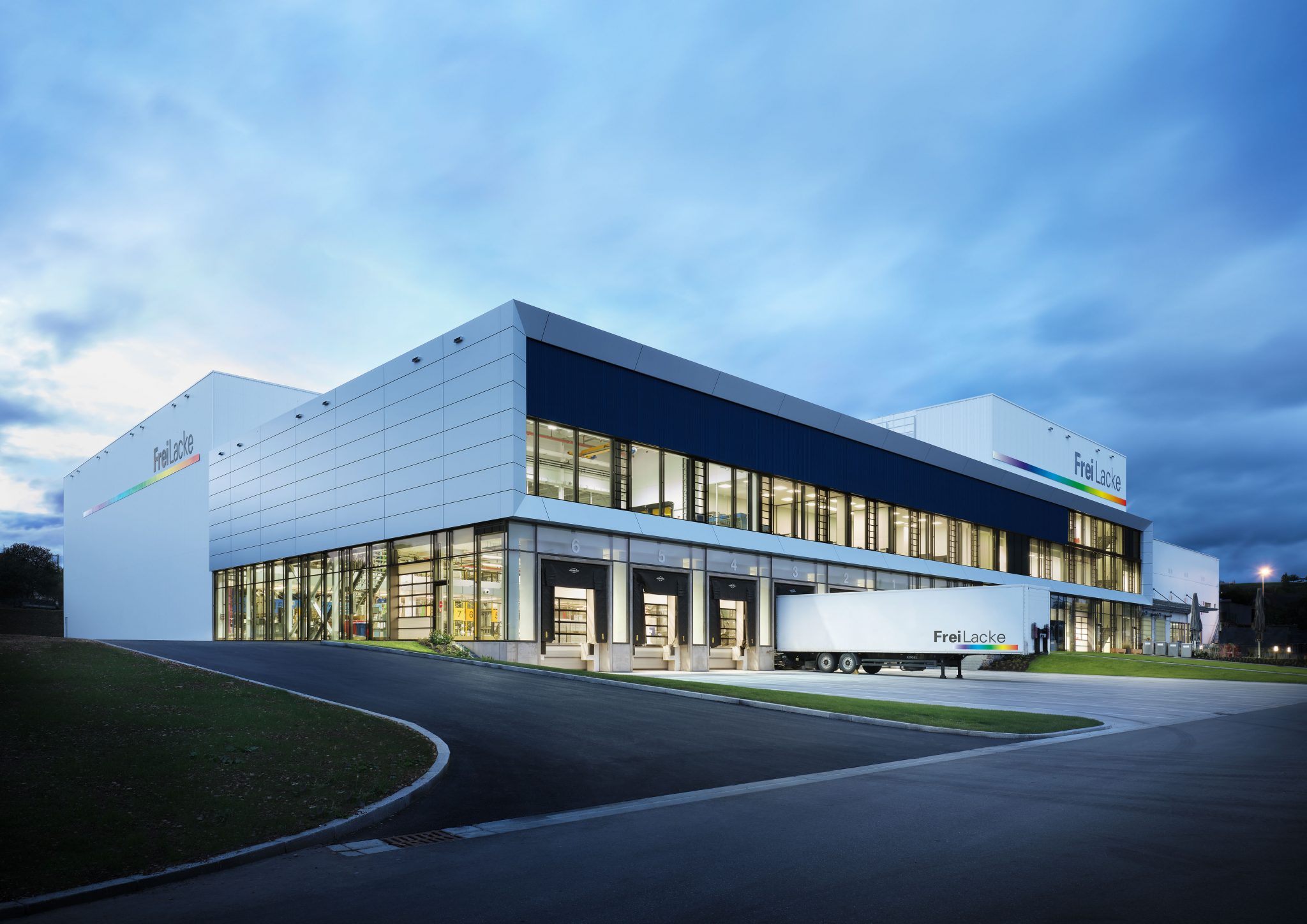 Neubau Logistik und Produktion | FreiLacke Emil Frei GmbH & Co. KG ...